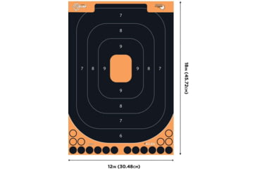 EZ-Aim Adhesive Firearm Trainer Kit Paper Targets w/Target Stand | Free ...