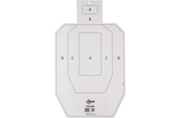 EZ-Aim Coroplast IPSC Silhouette Shooting Target 18 x 30 Inches | 33% ...