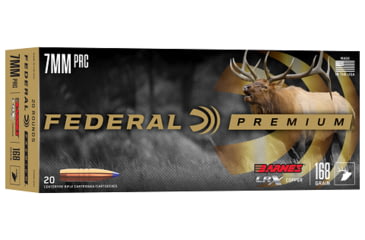 Federal Barnes LRX 7mm PRC 168 Grain Barnes LRX Brass Rifle Ammunition ...