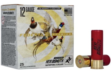 Federal Premium 12 Gauge 3in 1 3/8Oz 4 Hevi-Bismuth Shotgun Ammunition ...