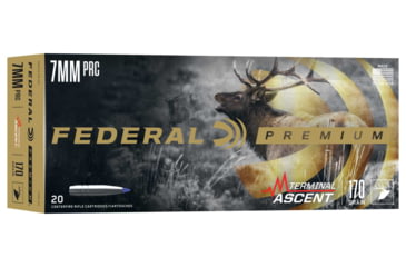 Federal Premium 7mm PRC 165 Grain Terminal Ascent Centerfire Rifle ...