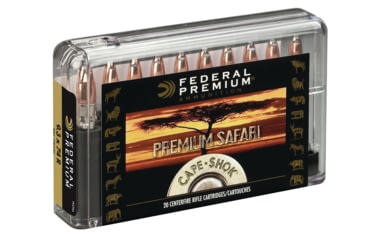 Federal Premium CAPE-SHOK .500 Nitro Express 570 Grain Swift A-Frame ...