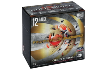 Federal Premium Gold Medal Paper 12 Gauge 1oz 2-3/4'' Shot Size Shotgun ...