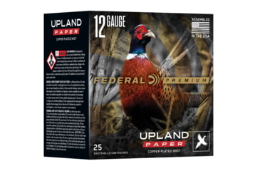 Federal Upland Paper 12 Gauge 1 1/4oz 2 3/4'' Shotgun Ammunition Up to ...