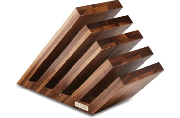 FELIX Walnut Magnetic Knife Block | 34% Off w/ Free Shipping and Handling