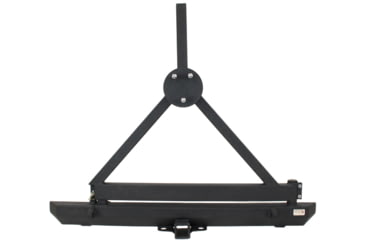 Fishbone Offroad Fishbone Rear Bumper w/Tire Carrier, Jeep Wrangler TJ ...