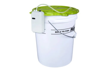 Flambeau 5 Gal Insulated Bait Bucket with Deluxe Aerator | Free ...