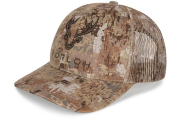 Forloh Puff Embroidered Camo Mesh Hats