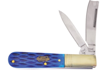 Frost Blue Jigged Bone Barlow/One Arm Razor | Free Shipping over $49!