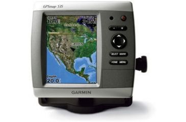 Garmin GPSMAP 535 w/Int GPS ant., worldwide satellite imagery, built-in ...