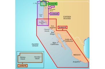 Garmin On The Water GPS Cartography BlueChart g2: West Coast Regular ...