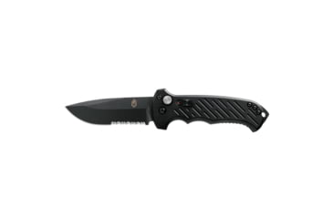 Gerber Gear 06 Auto - Drop Point, Serrated Automatic Knives in Steel ...