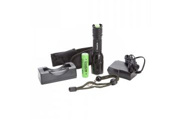 Greatlite Cree LED 400 Lumens Tactical Rechargeable Flashlight Kit ...