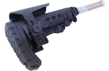 Guntec USA AR-15 Multi Point Modular Stock With Adjustable Cheek Riser ...