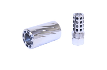 Guntec USA AR 300 Blackout Muzzle Compensator w/ QD Blast Shield | Free ...