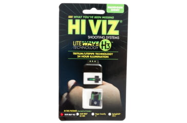 Hiviz 9EZN321 LiteWave H3 S&W M&P 9EZ S&W M&P 9EZ 3 Dot Green/Green ...