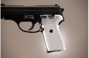 Hogue SIG Sauer P239 Handgun Grip Checkered Aluminum - Brushed Gloss ...