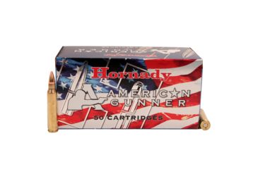 Hornady American Gunner .223 Remington 55 Grain Hollow Point Centerfire Rifle Ammunition 80237 ...