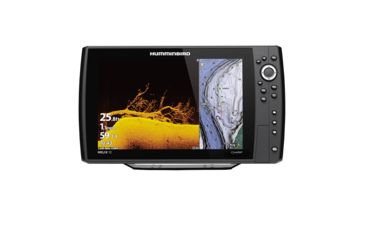 Humminbird HELIX 12 CHIRP MEGA DI Fishfinder/GPS Combo G3N w/Transom ...