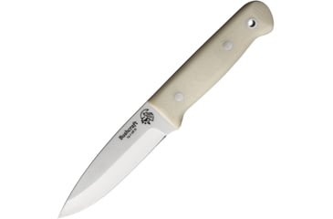 J&V Adventure Knives Bushcraft 12C27 Sandvik 4.38in Fixed Blade Knife ...