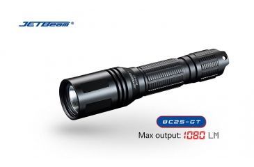 JETBeam BC25GT Rechargeable LED Flashlight | Free Shipping over $49!