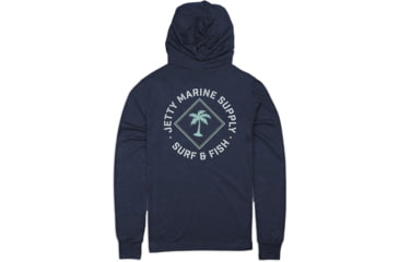Jetty Maritime Long Sleeve Tee Hoodie - Mens | 46% Off Free Shipping ...