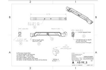 JMac Customs AB-9R Arm Bar | 10% Off w/ Free Shipping and Handling