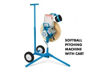 JUGS Sports 12-inch Softball Pitching Machine w/ Cart