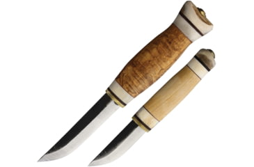 Kellam Tundra Double Puukko Carbon Steel Fixed Blade Knife | 26% Off w ...