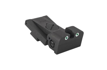 Kensight Bomar BMCS Tritium Adjustable Rear Night Sight w/Arctic White ...