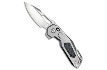 Ketuo Mini Griffin Button Liner Lock Knife Titanium/Shred CF 2.9 Bead ...