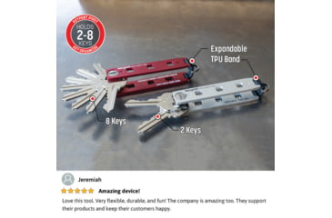 Keyport Pivot 2.0 Aluminum Silver | Free Shipping over $49!