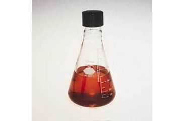 Kimble/Kontes KIMAX Brand Erlenmeyer Flasks with Screw Cap, Capacity ...