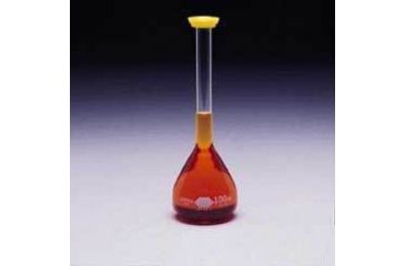 Kimble/Kontes KIMAX Brand Volumetric Flasks with Snap Cap, Class A ...