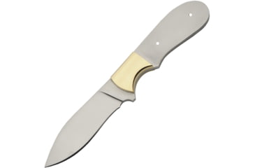 Knifemaking making 7.75 Ss Drop Point Br 3.50 in Stainless Steel Fixed ...