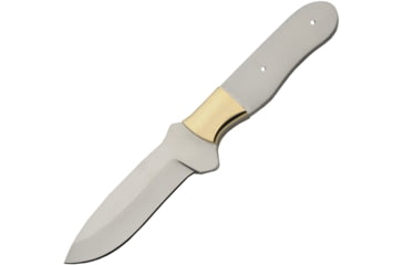 Knifemaking making 8.25 Ss Blank Drop Point 4.00 in Stainless Steel ...