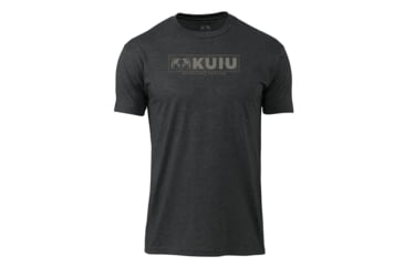 KUIU Topo Block Logo T-Shirt in Charcoal Size 3XL E2B590AA