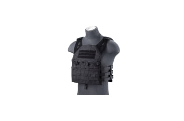 Lancer Tactical Lightweight Molle Tactical Vest with Retention Cords ...