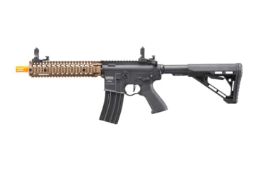 Lancer Tactical Proline MK18 Two Tone Airsoft AEG Rifle w/ Delta Stock ...