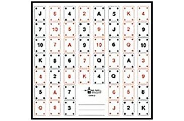 Action Target Playing Card Target #1, Pack of 100 | 56% Off w/ Free ...