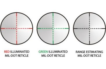 Leapers Accushot 30mm TF-3 SWAT 8-32 x 56mm Full Size AO Mildot RGB EZ ...