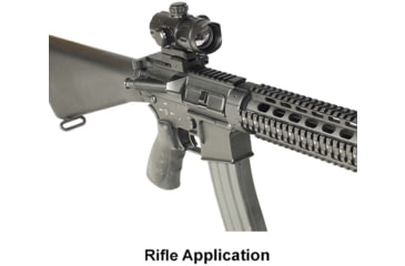 Leapers UTG 4.2in ITA Red/Green CQB Dot w/ QD Mount, Riser Adaptor | $7.55 Off 4.4 Star Rating w ...