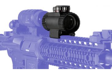 Leapers UTG 3.8in ITA Red/Green Single Dot Sight w/Integral QD Mount | Highly Rated Free ...