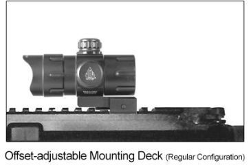 Leapers UTG 4.2in ITA Red/Green CQB Dot w/ QD Mount, Riser Adaptor | $7.55 Off 4.4 Star Rating w ...