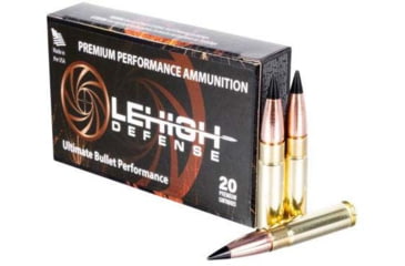 Lehigh Defense 300 Blackout 110 Grain Tipped Maximum Expansion Brass ...
