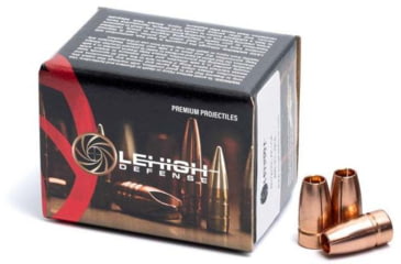 Lehigh Defense Pistol Bullets, .45 Colt, 220 Grain, Maximum Expansion ...