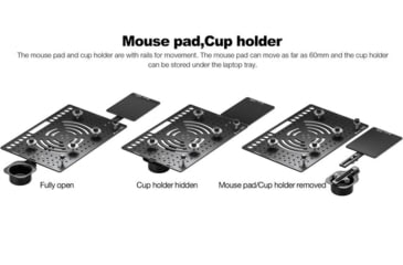 Leofoto LCH-3Kit Ultimate Laptop Tray Kit | 10% Off w/ Free Shipping