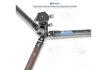 Leofoto LX-284CT/XB-38 Reversible Travel Tripod w/ Ball Head Set | 10% ...