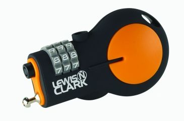 Lewis N Clark Retractable Cable Lock | Free Shipping over $49!