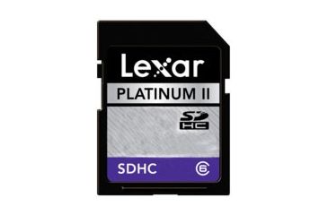 Lexar Platinum II Secure Digital Memory Cards - 60x Speed ...